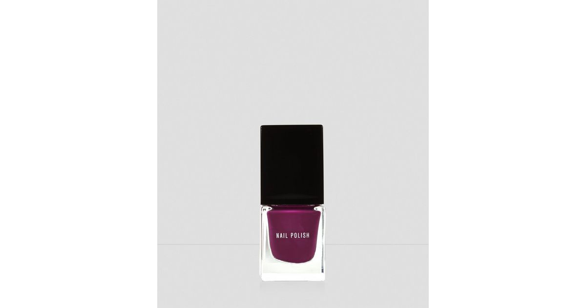 Mulberry Purple Nail Polish | New Look