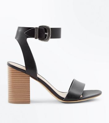 Sandales à talons | Sandales à brides & à lanières | New Look