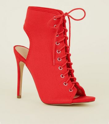 Sandales à talons | Sandales à brides & à lanières | New Look