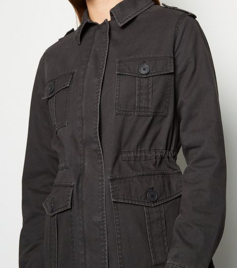Utility Jackets | Women's Khaki & Denim Utility Jackets | New Look