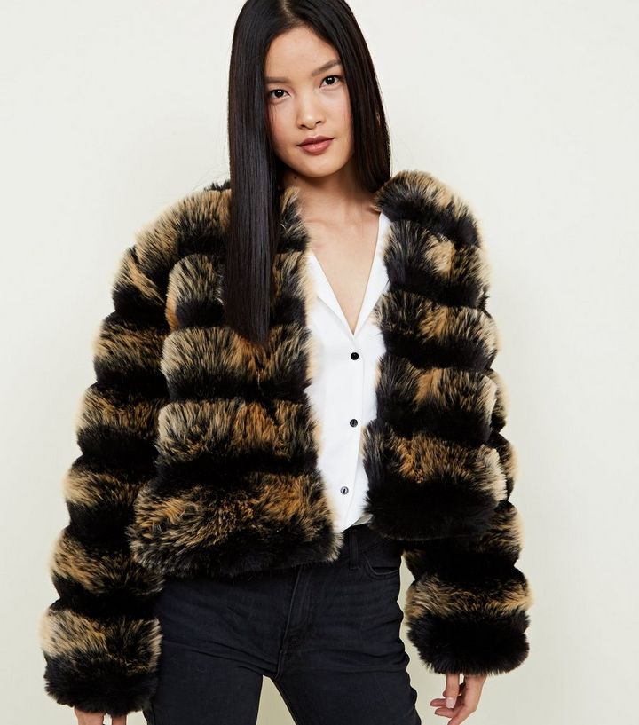 New Look Cameo Rose Fur Coat - Tradingbasis