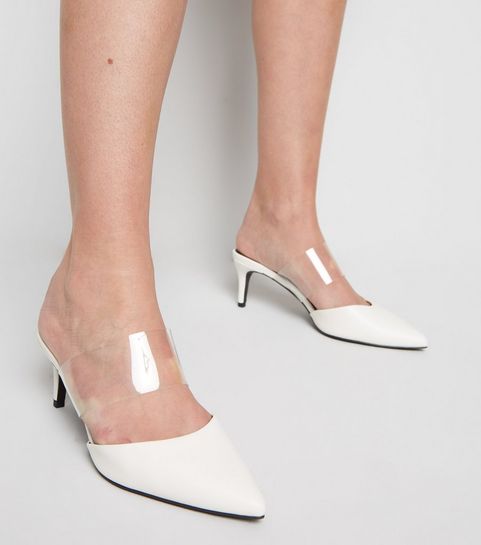 White Heels | White Stilettos & White Platform Heels | New Look