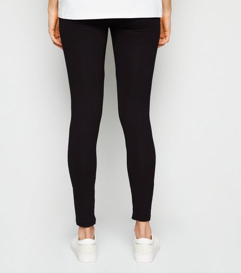 Women's Basic Leggings | Black & Fleece Lined Leggings | New Look