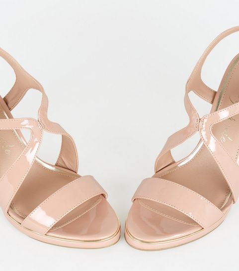 Sandales à talons | Sandales à brides & à lanières | New Look