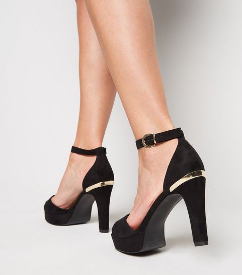 Wide Fit Heels | Wide Fit Block Heels & Wide Fit High Heels | New Look