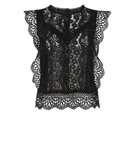 Lace Tops | Lace Long Sleeve Tops & Blouses | New Look
