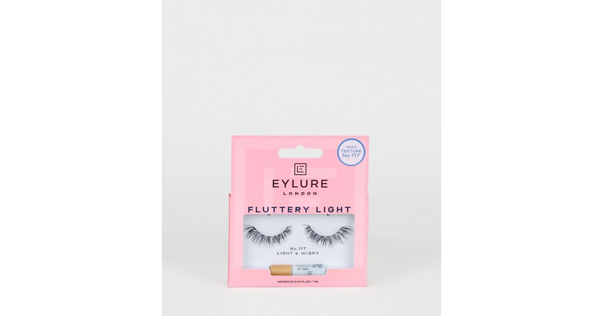 Eylure Black Fluttery Light Wispy False Lashes | New Look