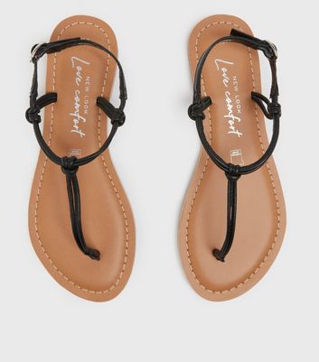 New look flat sandals store