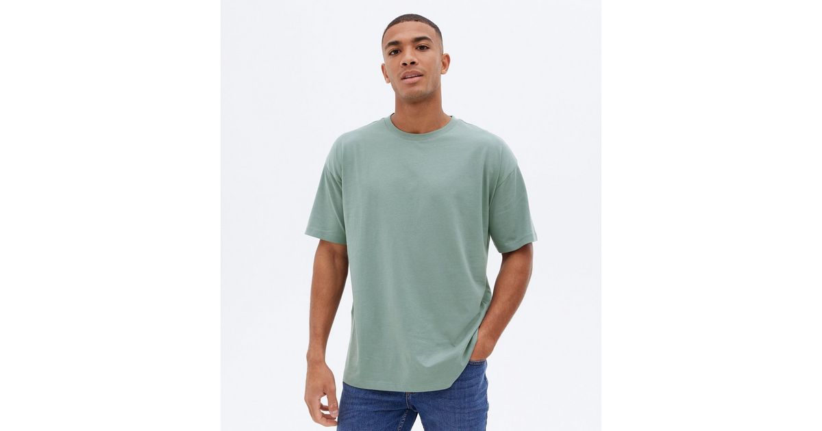 Blue Oversized T-Shirt | New Look