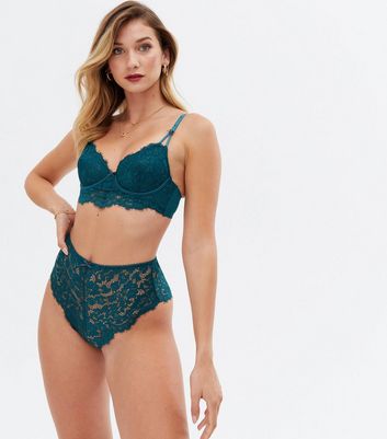 Green ladies underwear store