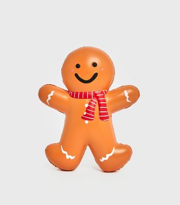 Tan Gingerbread Man Stress Ball | New Look