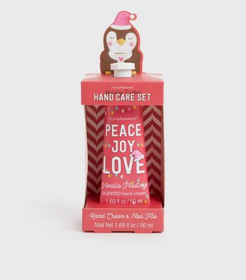 Simple Pleasures Red Penguin Hand Care Set | New Look
