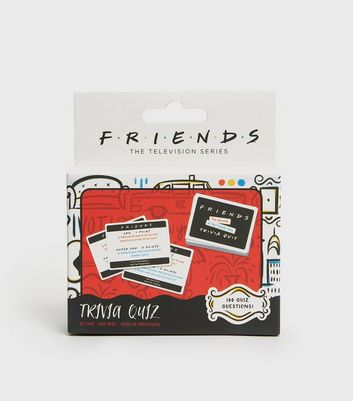 Multicoloured Friends Trivia Quiz Card Game | New Look