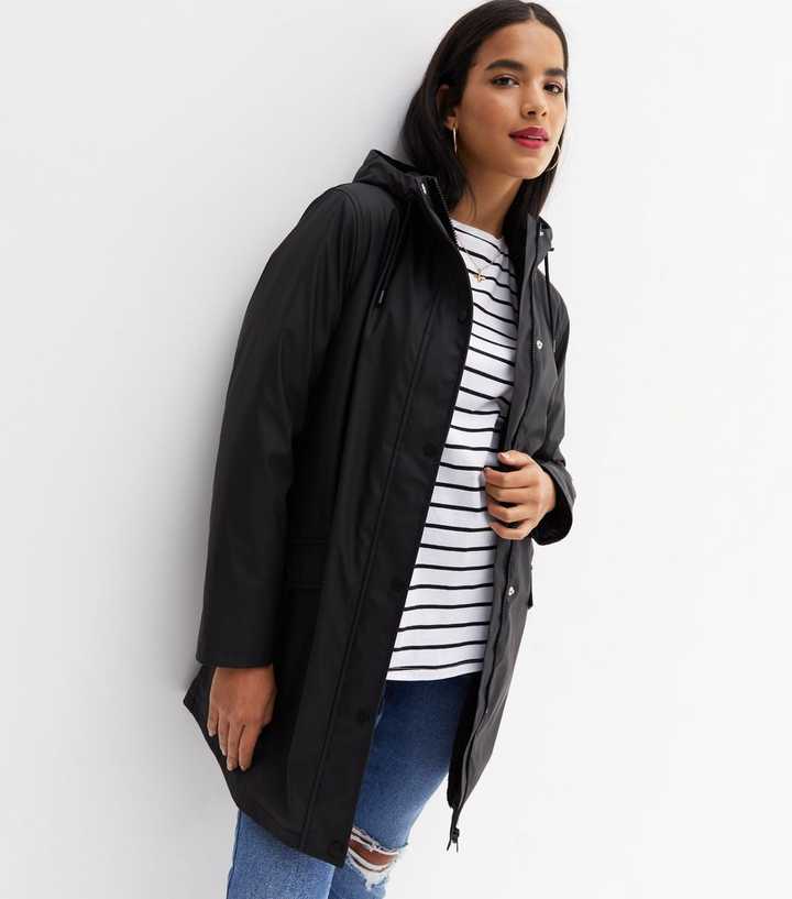 Black Hooded Borg Lined Jacket | atelier-yuwa.ciao.jp