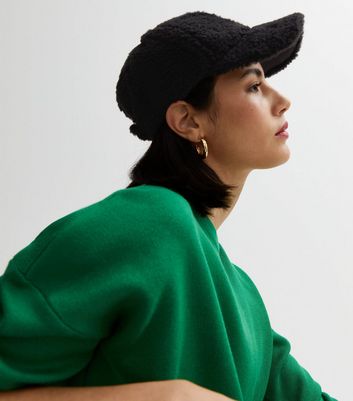 Black Teddy Cap New Look