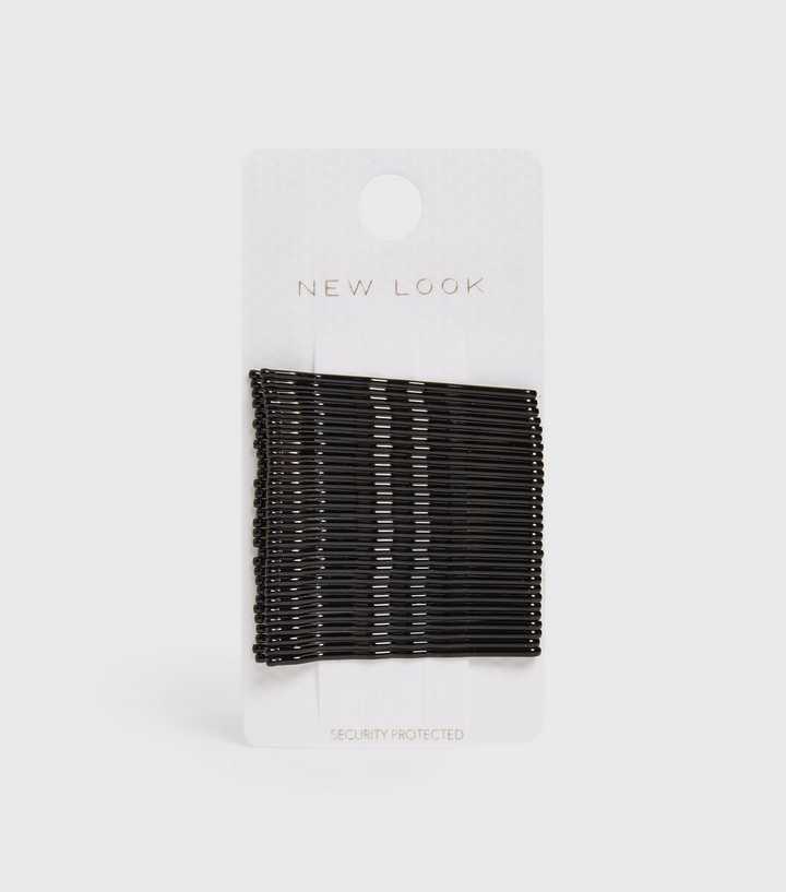 30 Pack Black Hair Grips | New Look