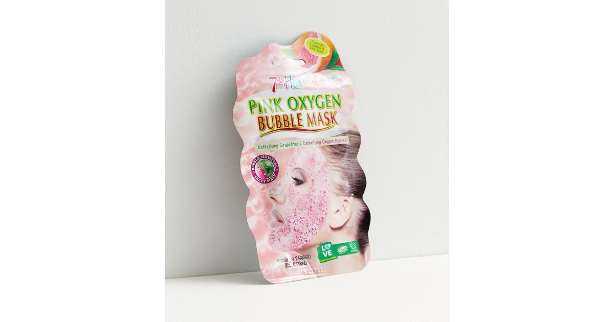 7th Heaven Pink Oxygen Bubble Face Mask | New Look