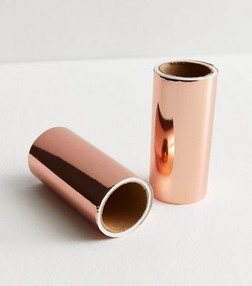 2 Pack Rose Gold Lint Roller Refills | New Look
