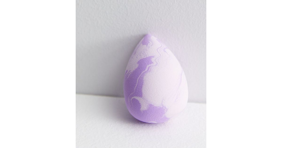 Purple Marbled Beauty Sponge | New Look