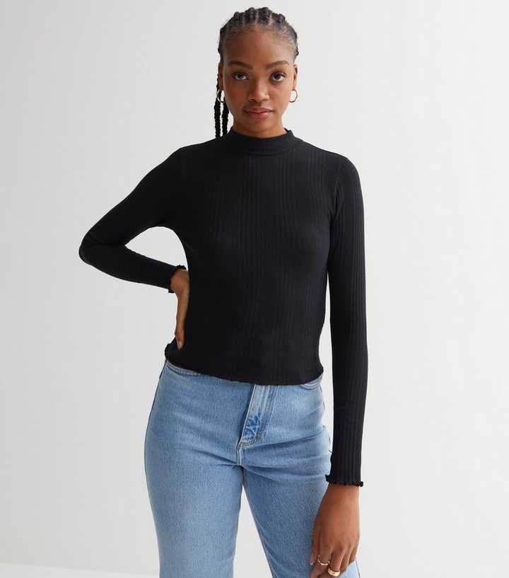 High Neck JDY Stehkragenshirt JDYAVA NEW TURTLENECK TOP JRS NOOS,
