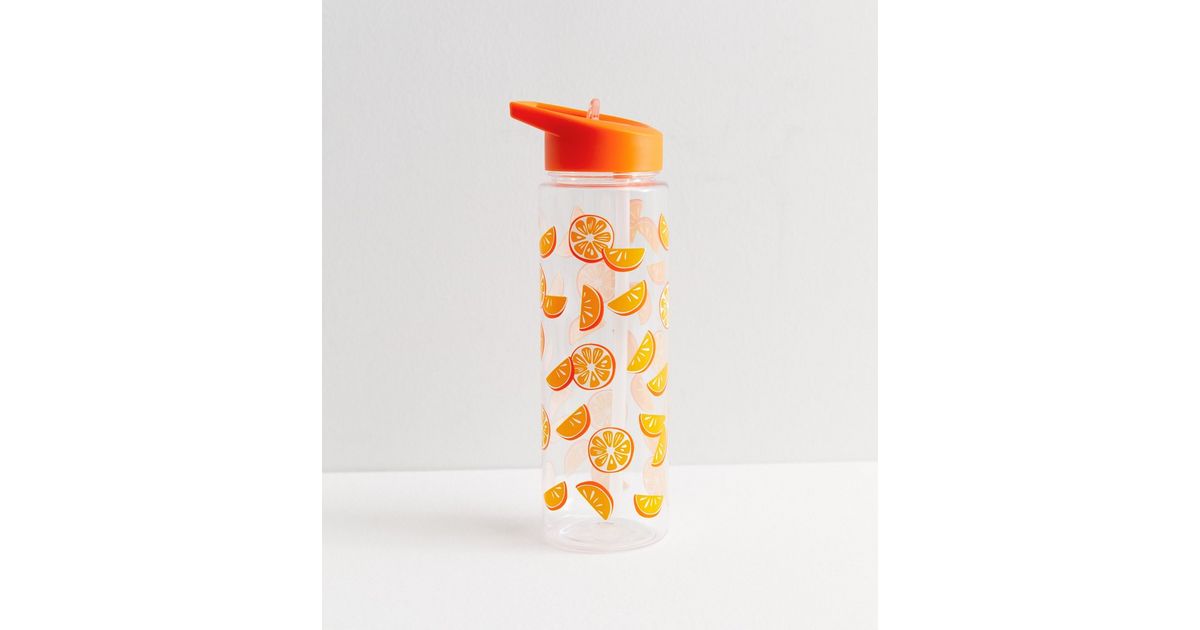 Orange Slice 700ML Water Bottle | New Look