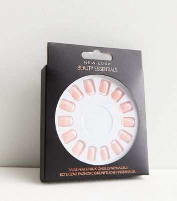 Cream French Manicure False Nails | New Look