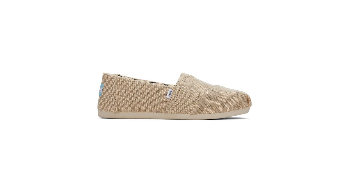 TOMS Off White Natural Canvas Slip On Espadrilles | New Look