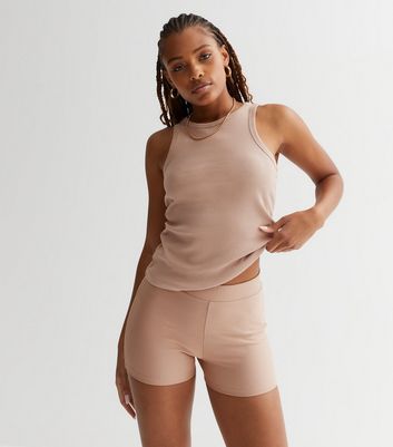 Beige cycling shorts store