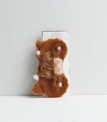 Rust Highland Cow Eye Mask | New Look