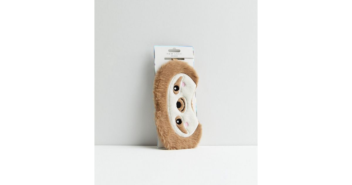 Mink Sloth Eye Mask | New Look