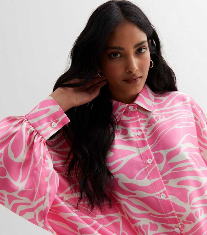 Pink Zebra Print Roses