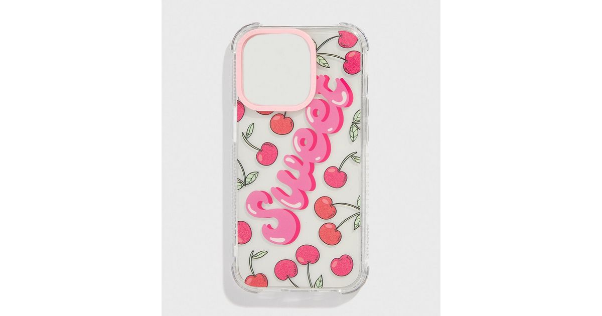 Skinnydip Red Cherry Sweet iPhone Shock Case | New Look