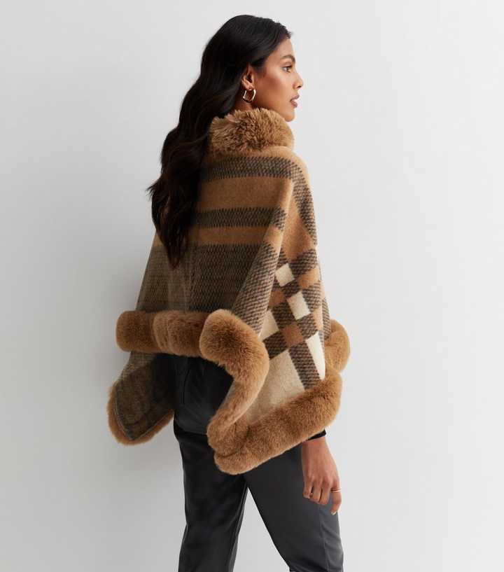 Faux Fur Capes For Women