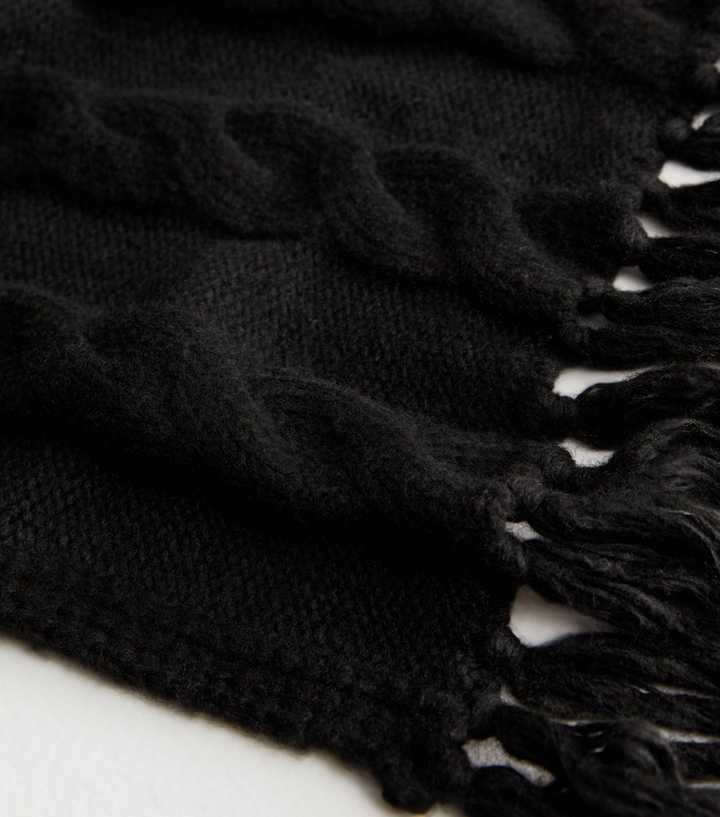 Black Scarf H&H Essentials Scarf Black | The Warehouse