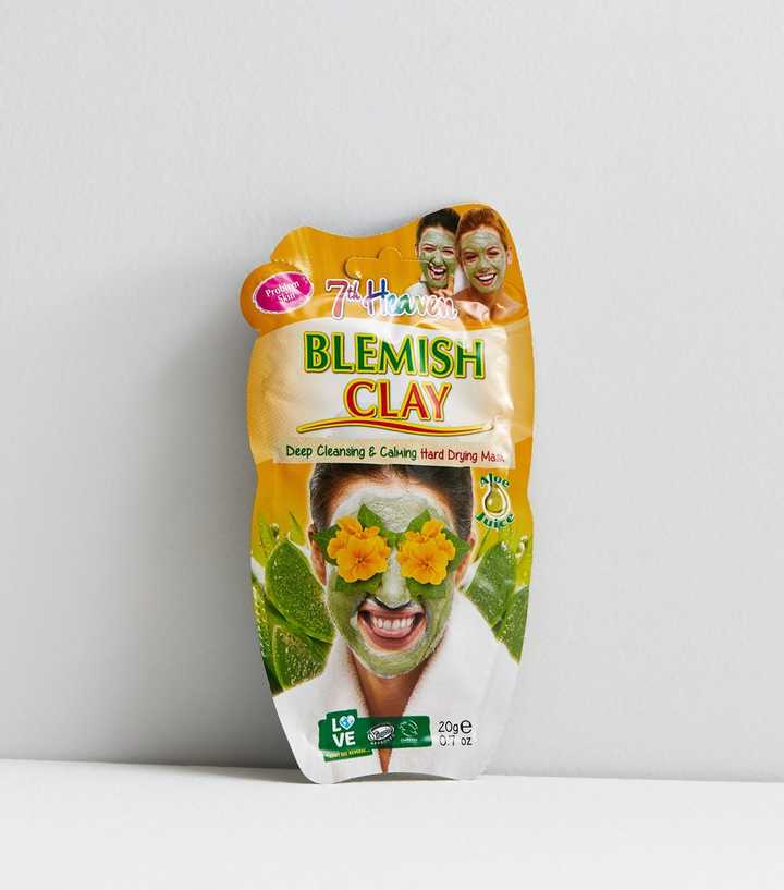 7th Heaven Green Blemish Clay Face Mask | New Look