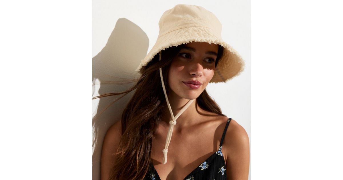 Stone Adjustable Bucket Hat | New Look