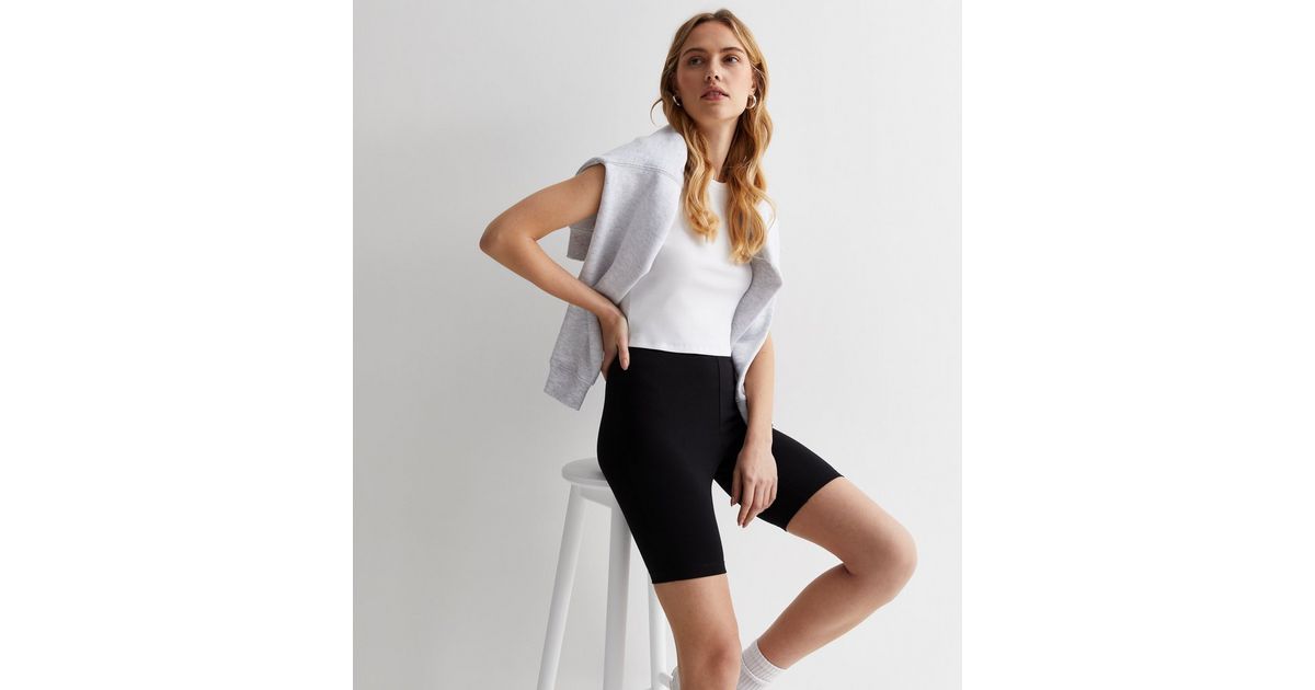 Black Cycling Shorts | New Look