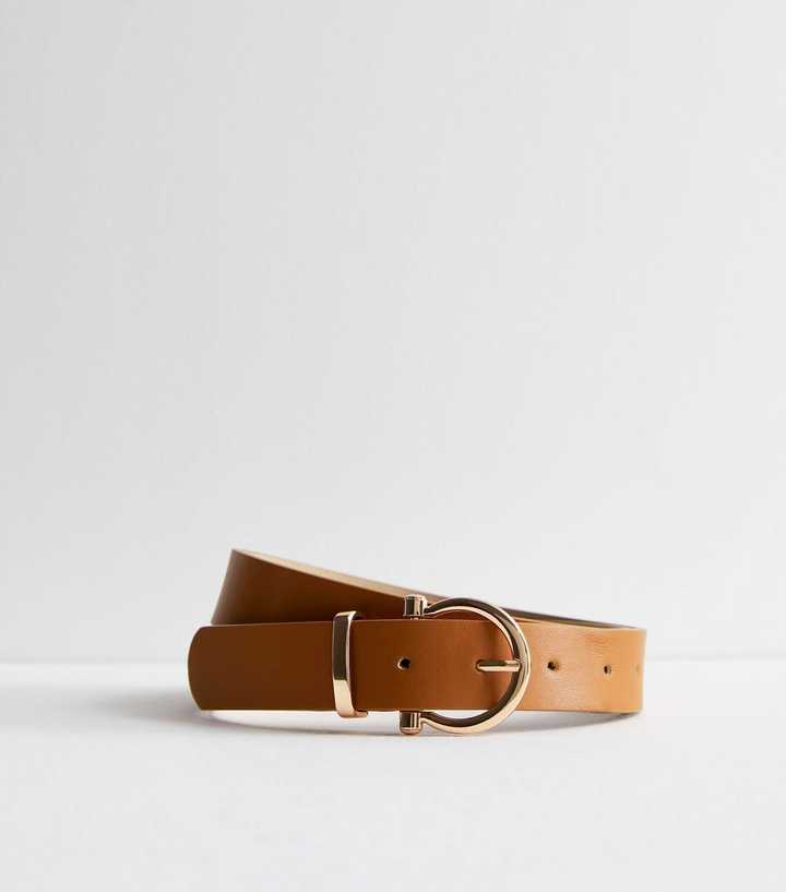 Tan Buckle Belt | New Look