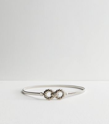 Silver Circle Slinky Belt | New Look