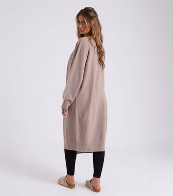 Urban Bliss Light Brown Longline Cardigan | New Look