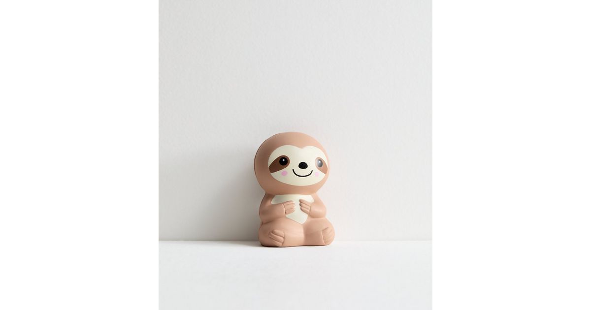 Brown Sloth Foam Stress Ball | New Look