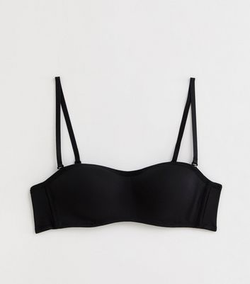 Girls Black Multiway Bandeau Bra | New Look