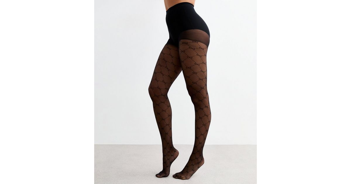 Black Bow Tights | New Look