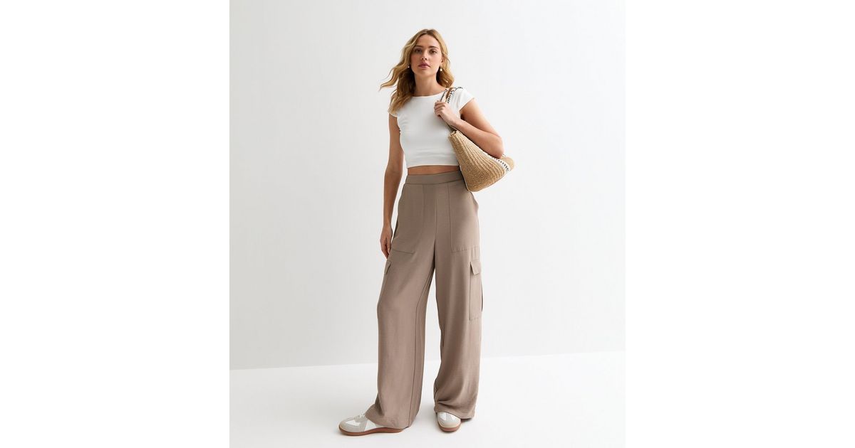Light Brown Cargo Trousers | New Look