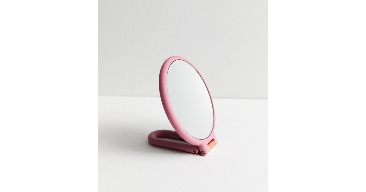 Danielle Creations Pink Folding Compact Mirror | New Look