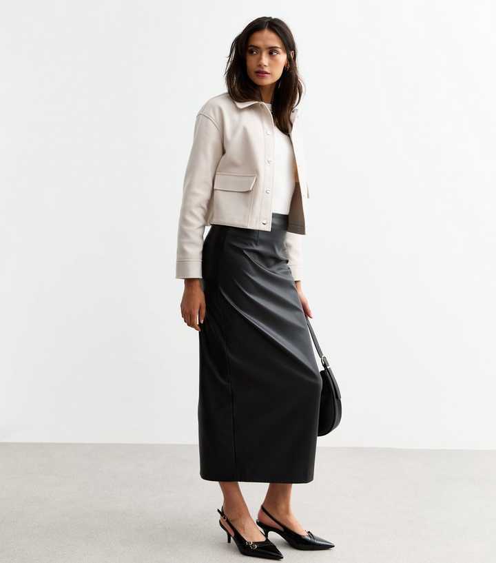 Faux Pencil Skirt
