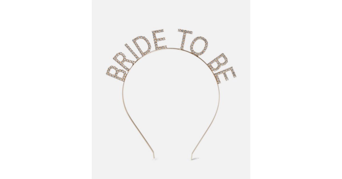 Muse Gold Hen Do Bride To Be Headband | New Look