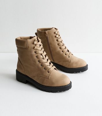 Leather lace boots store