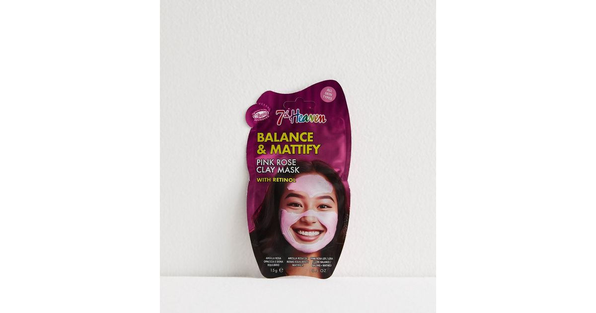 7th Heaven Rose Clay Face Mask with Retinol | New Look