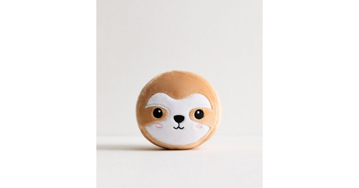 Brown Foam Sloth Stress Ball | New Look